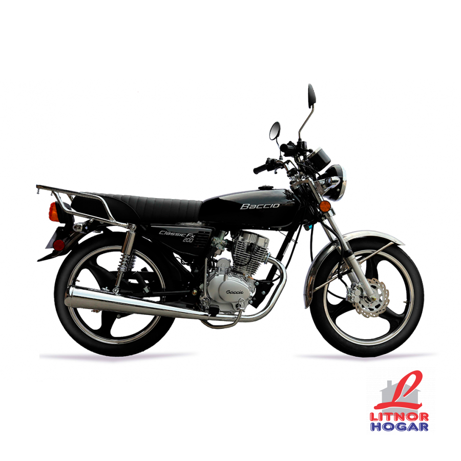 Moto Baccio Classic Fx 200 Cc | Litnor Hogar - Salto, Uruguay